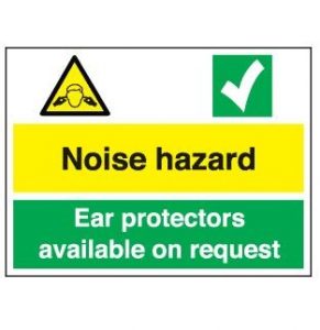 Noise Hazard Sign - Air Power Products