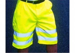 Dickies Yellow Hi Visibility Work Shorts - Air Power Products